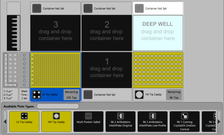 Working with the Deep Well Station