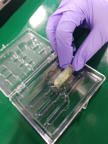 Cleaning the Continuous Flow Chips