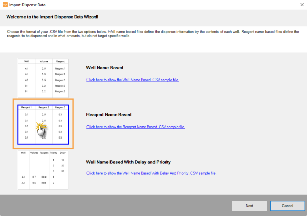 Importing Dispense Data