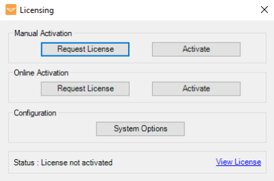 License Activation and Reactivation