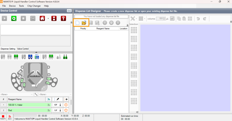 Designing a Dispense