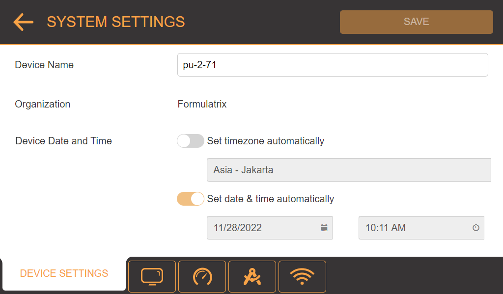Configuring System Settings
