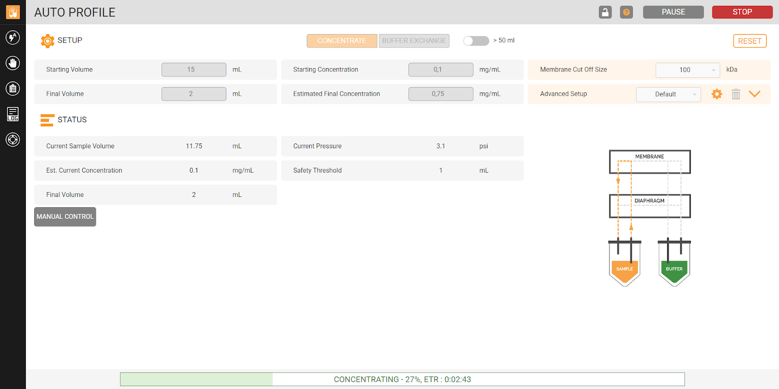 Monitoring the µPULSE Status from an External Device