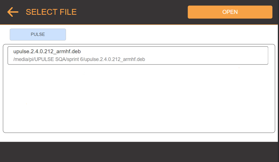 Updating µPULSE Software