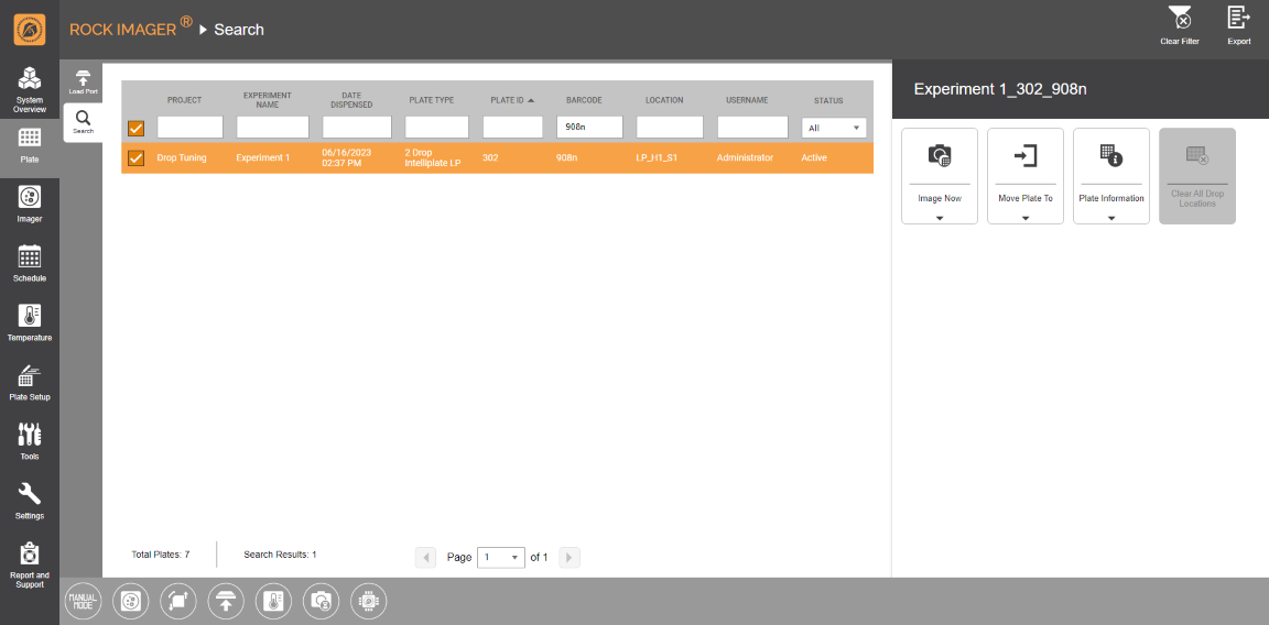 Searching for Plates
