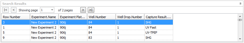 Search and Filter Interface