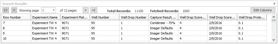 Search and Filter Interface