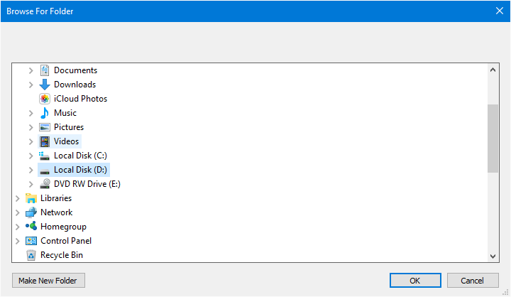 Saving and Deleting Images — ROCK MAKER 3.18 documentation