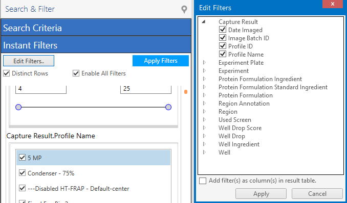 Using Sample Searches