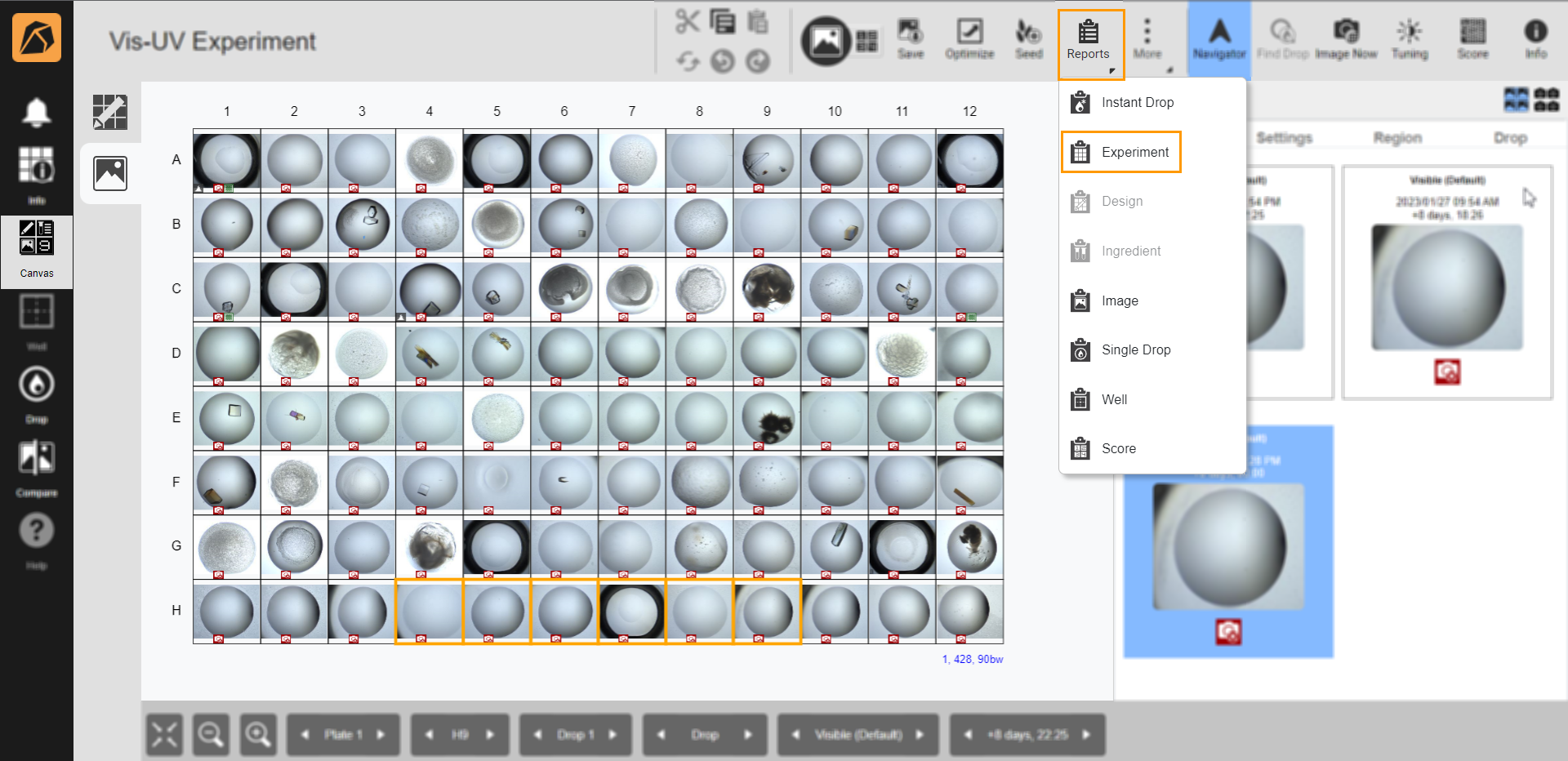 Experiment Report — ROCK MAKER 4.5 documentation