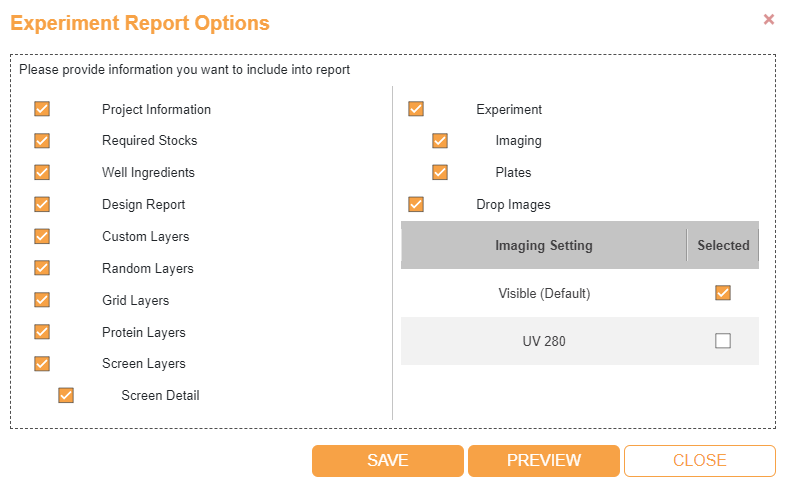 Experiment Report — ROCK MAKER 4.5 documentation