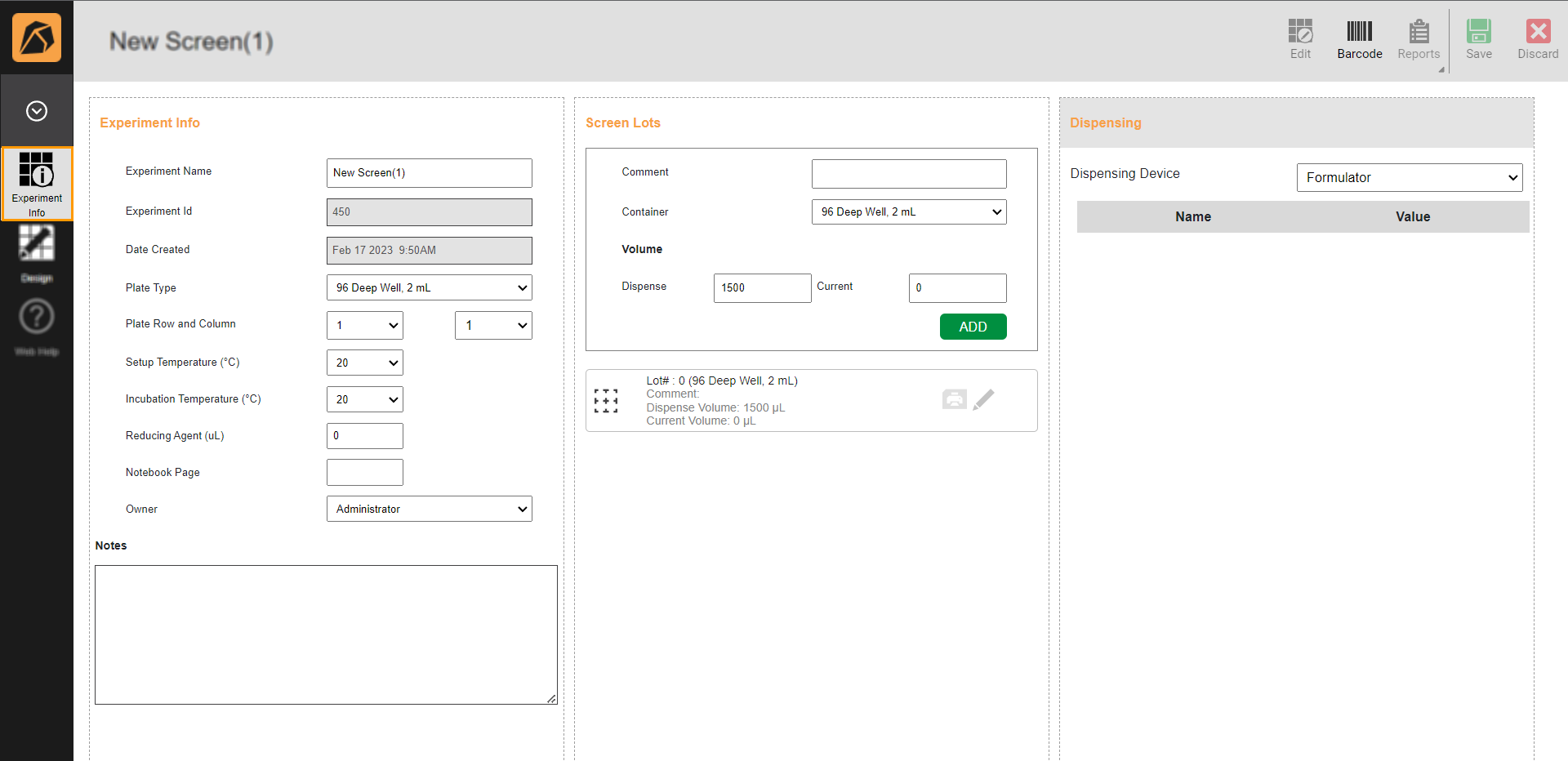 Creating a Screen — ROCK MAKER 4.5 documentation