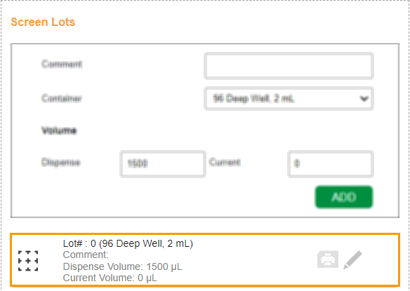 Experiment Info Menu — ROCK MAKER 4.6 documentation