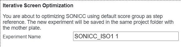 Creating an Iterative Screen Optimization (ISO) Experiment — ROCK MAKER 4.6 documentation