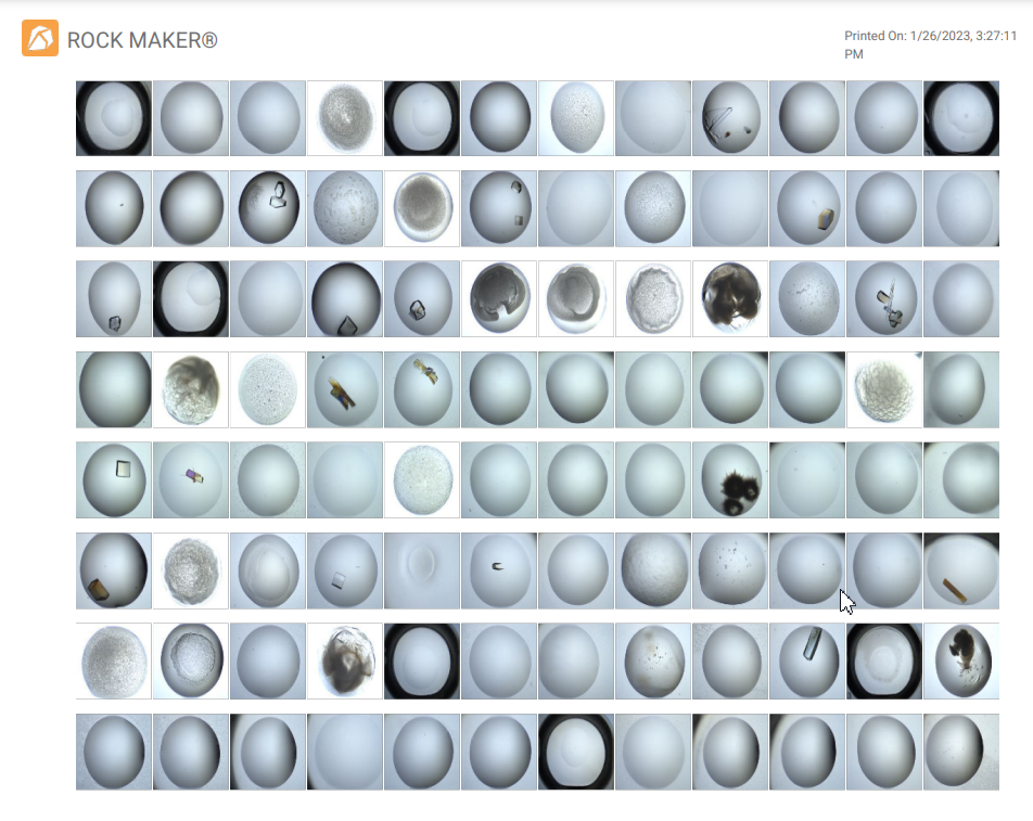 Experiment Report — ROCK MAKER 4.6 documentation