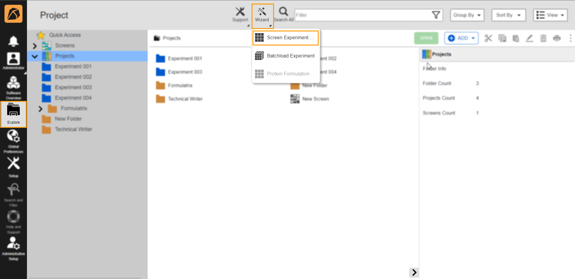 Creating Multiple Screen Experiments Using Screen Experiment Wizard — Rock Maker 46 Documentation