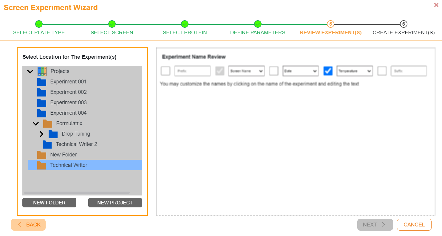 Creating Multiple Screen Experiments Using Screen Experiment Wizard — Rock Maker 46 Documentation