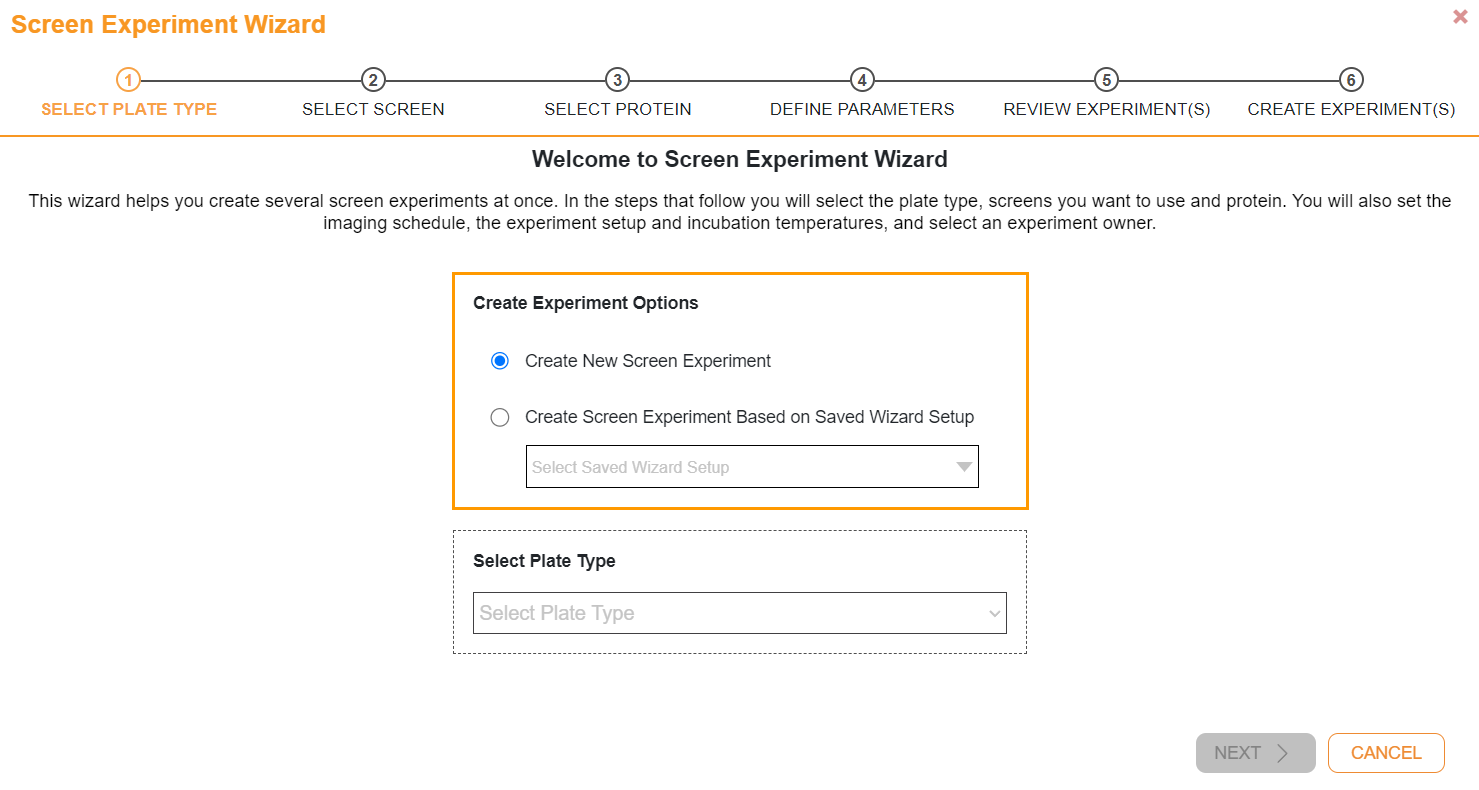 Creating Multiple Screen Experiments Using Screen Experiment Wizard