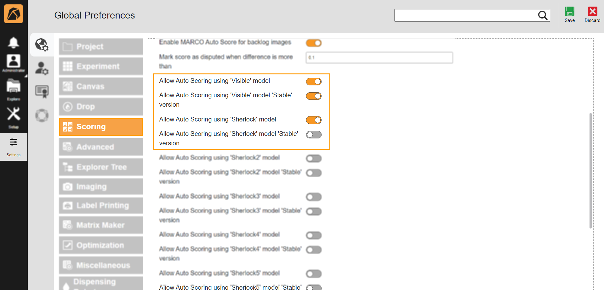Scoring Images Using Auto Scoring Models — ROCK MAKER 4.7 documentation