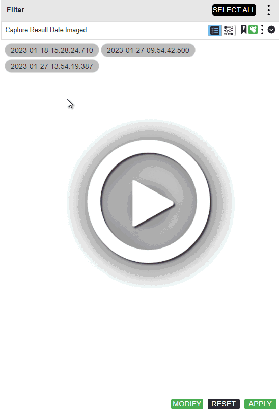 Modifying Filters — ROCK MAKER 4.7 documentation