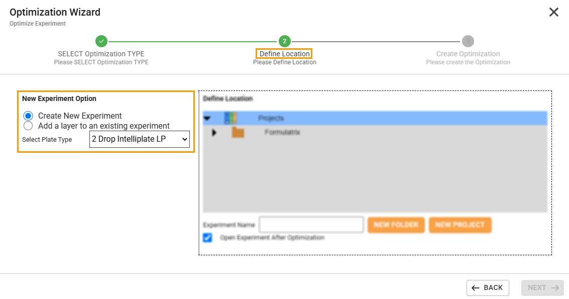 Creating an Optimization Experiment — ROCK MAKER 4.9 documentation