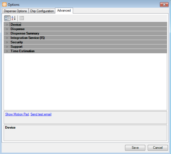 Using the Options Menu