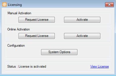 License Activation and Reactivation
