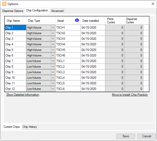 Using the Options Menu