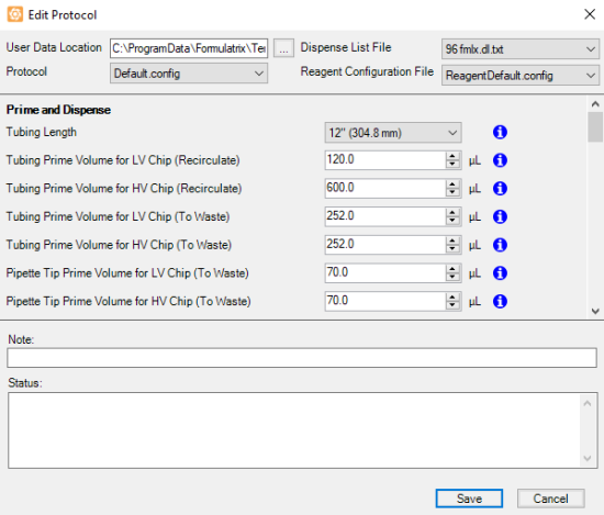 Create, Load, and Edit a Protocol