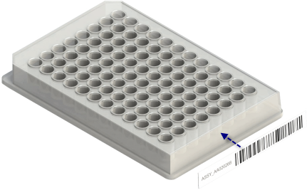 Applying Barcode Labels to Plates